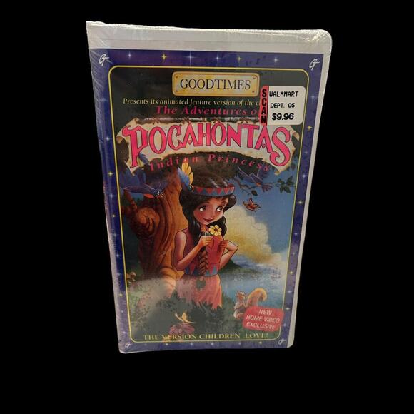 Other | Pocahontas Good Times Vhs The Version Children Love Sealed ...